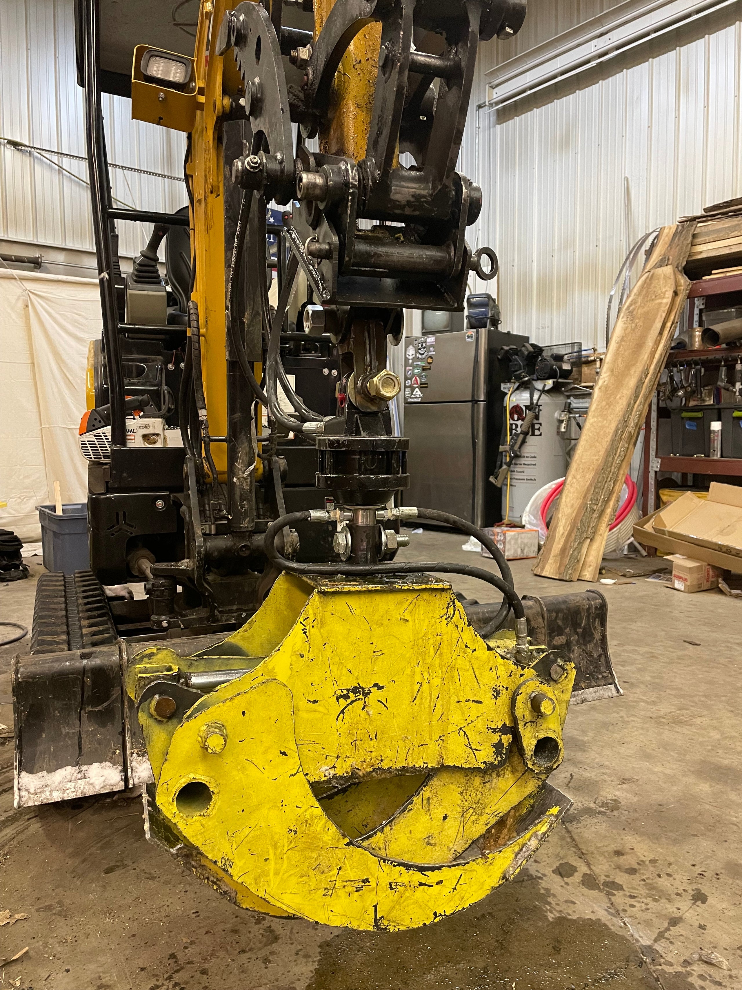 Bypass log grapple kit 1/4 inch thick Gen 2 | Zeke's Welding and Repair ...